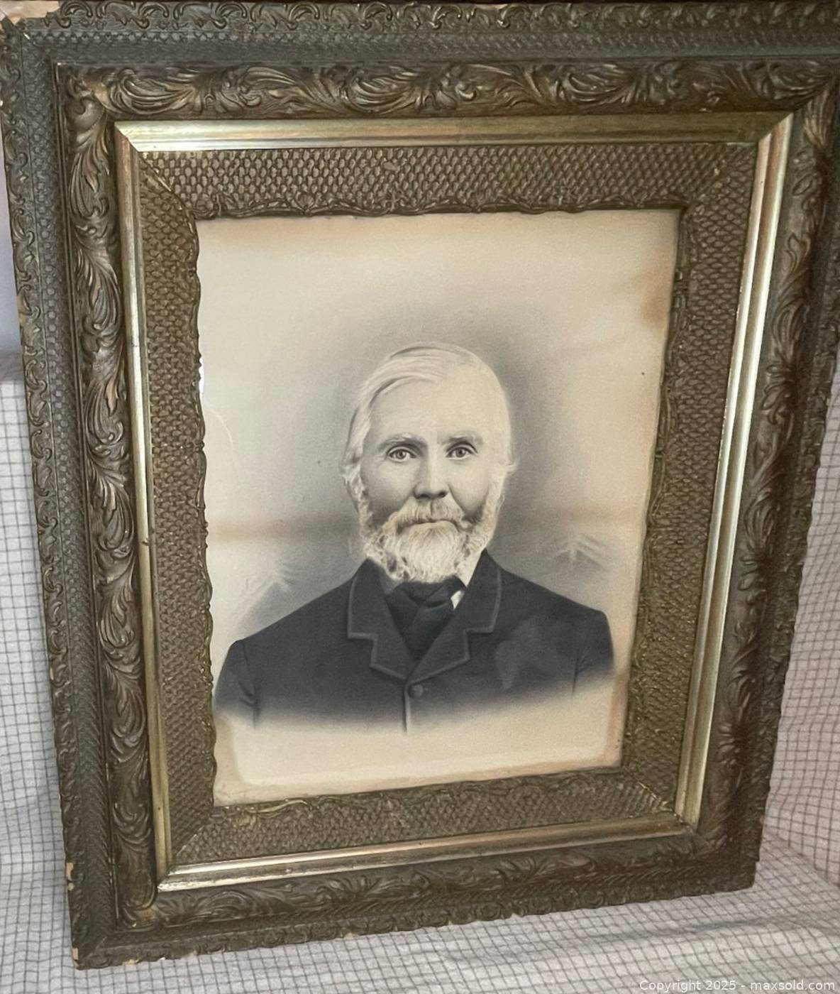 Antique Charcoal Portrait