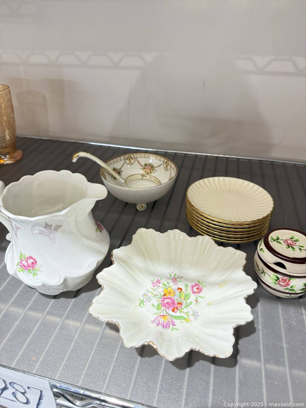 Assorted Floral Porcelain Tableware Lot | Maxsold