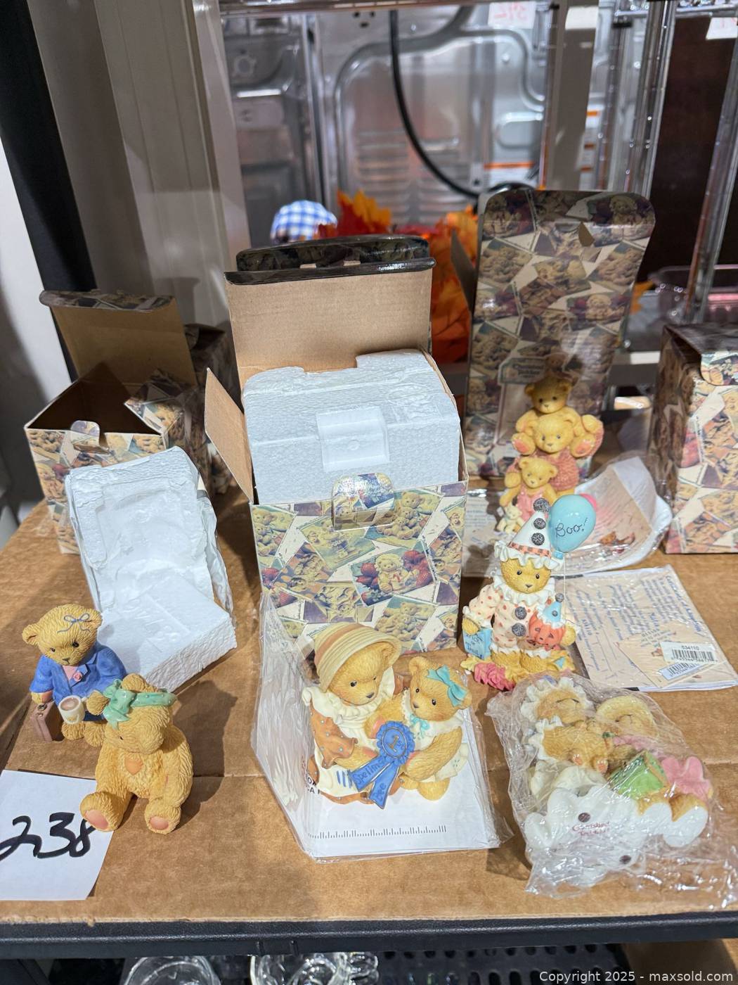 Enesco Cherished Teddies resin figurines, 6 | Maxsold