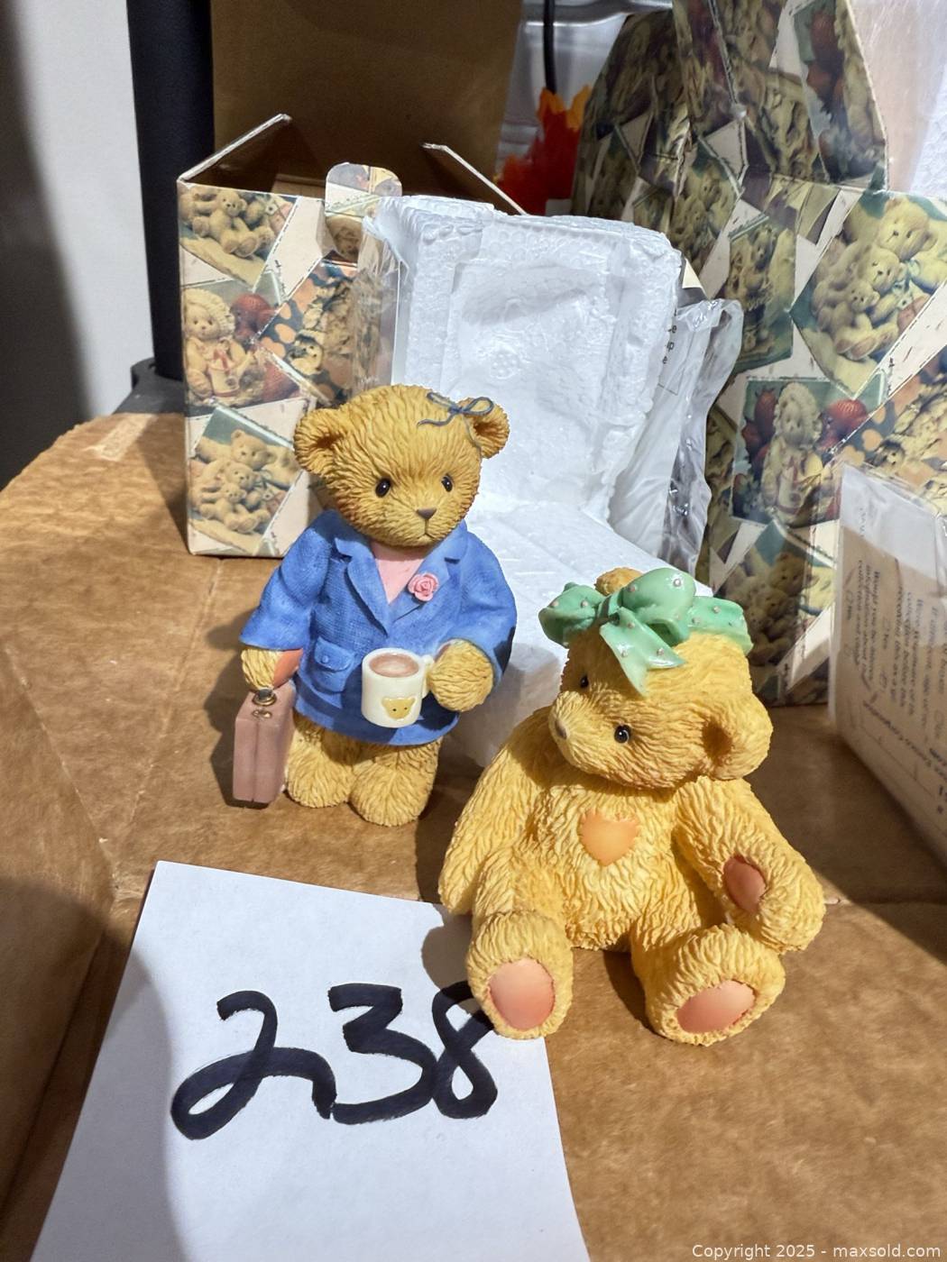 Enesco Cherished Teddies resin figurines, 6 | Maxsold