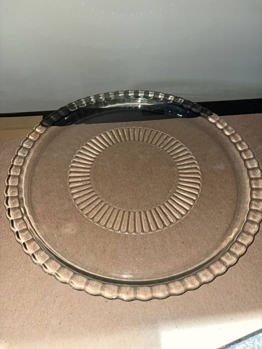 Princess House Heritage cake plate & dome, Hazel Atlas green tumblers ...
