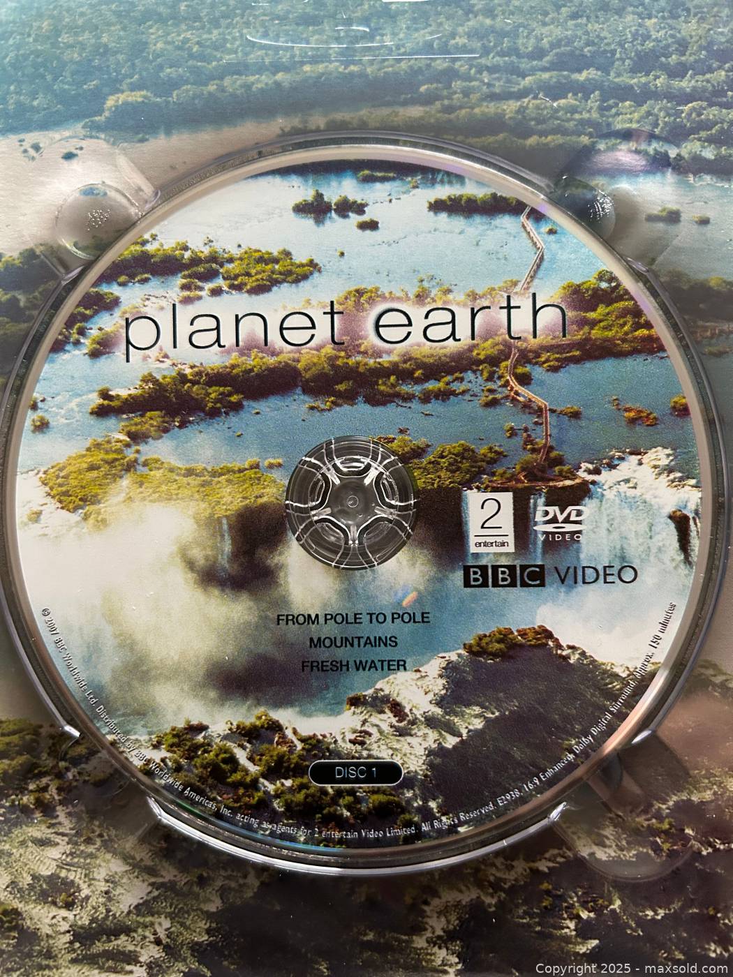 Planet Earth 5-DVD set with 7 movie DVDs | Maxsold