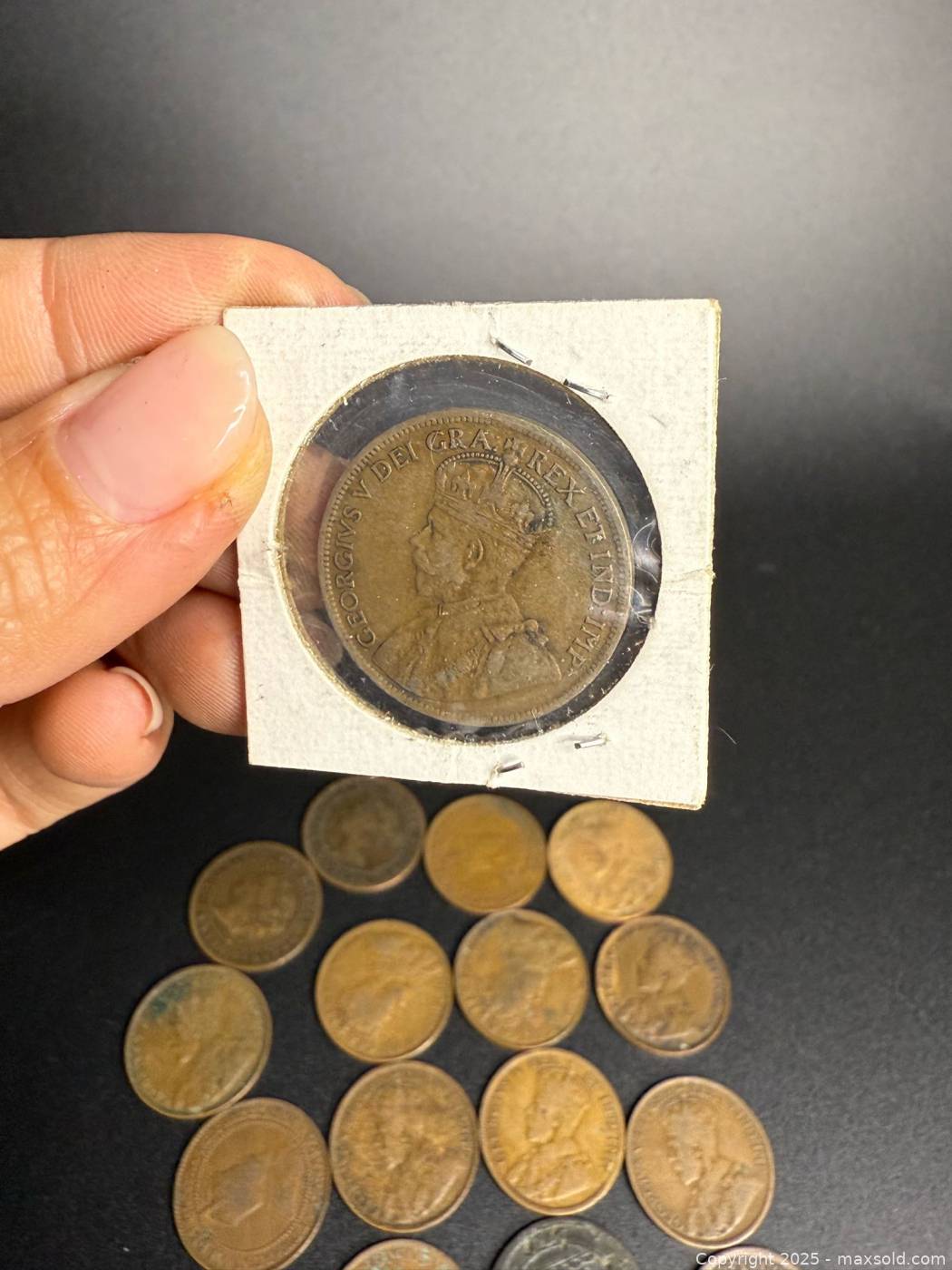 Canadian Large Cent One Cent Coins c1859 x15 | Maxsold