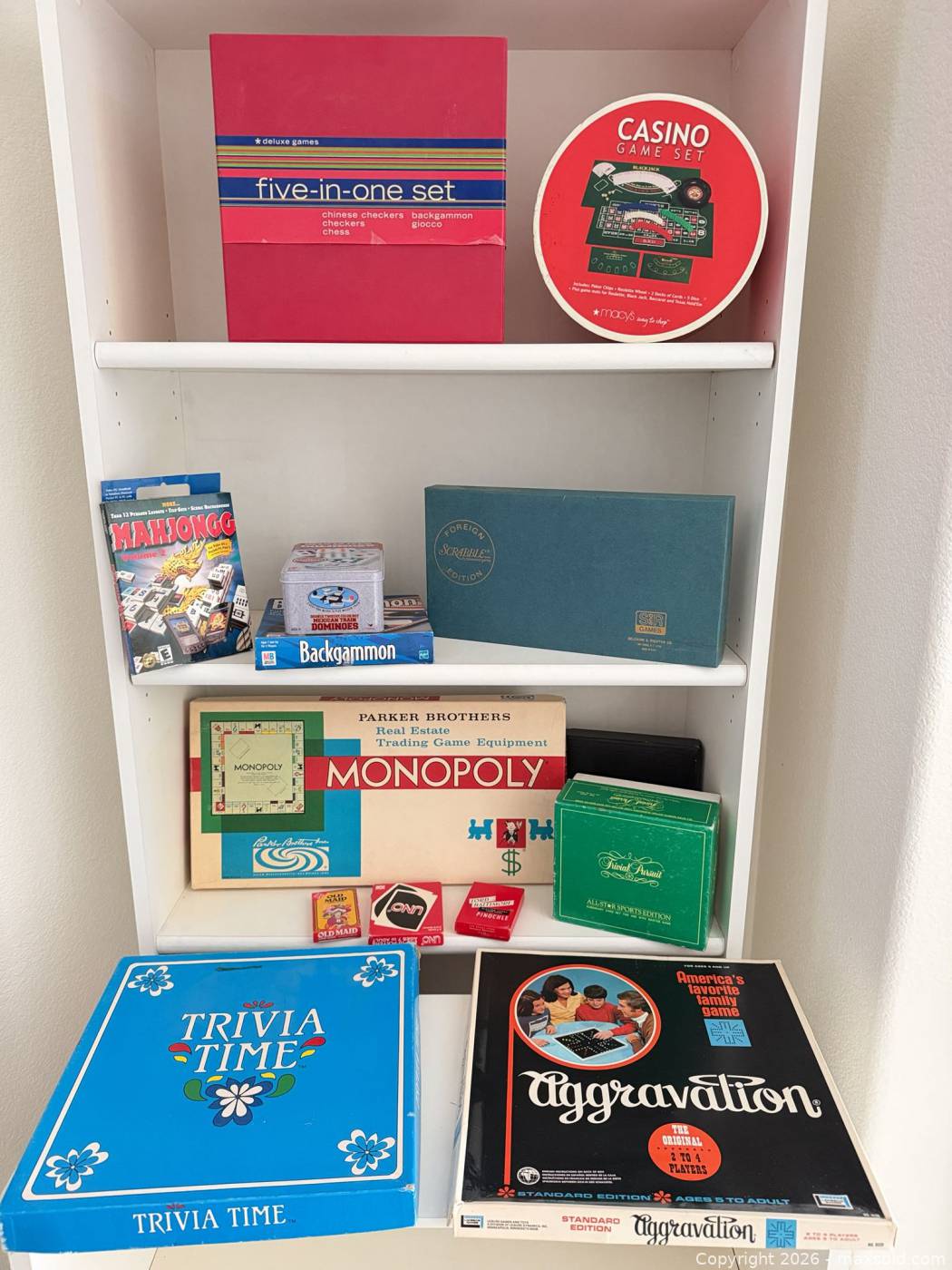 Vintage board and card game collection | Maxsold