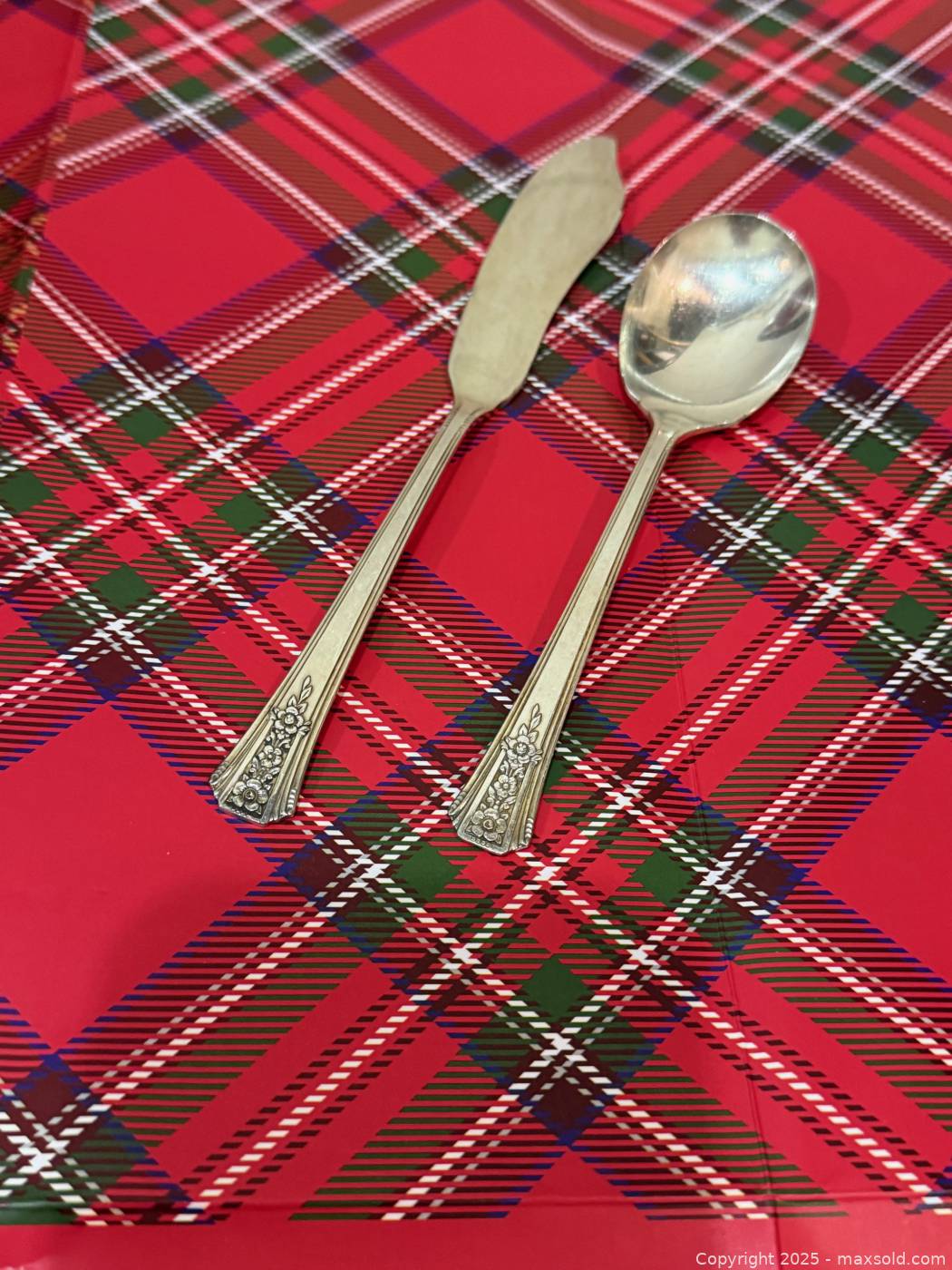 Oneida Tudor Plate silver-plated flatware, 26pc | Maxsold