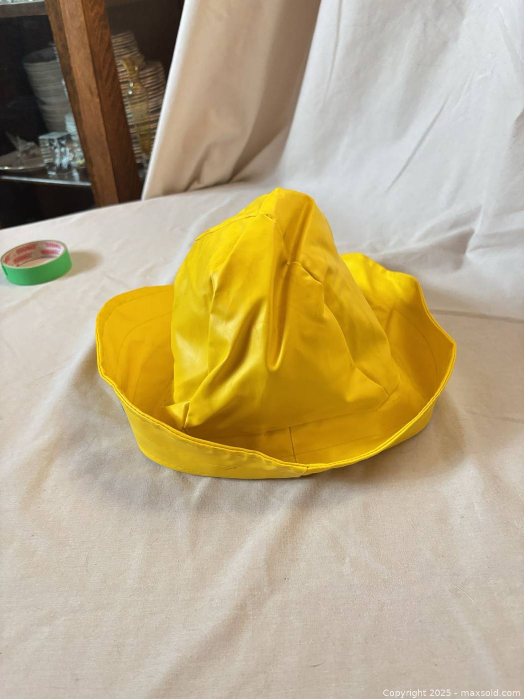 Sou'Wester yellow rain bucket hat adult | Maxsold