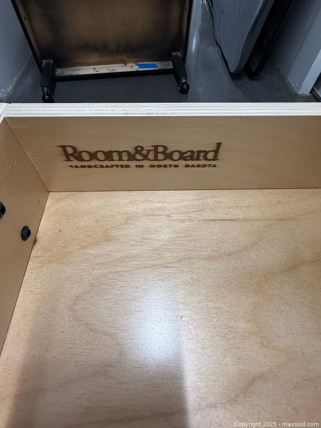 Room & Board 3-Drawer Rolling File Cabinet | Maxsold