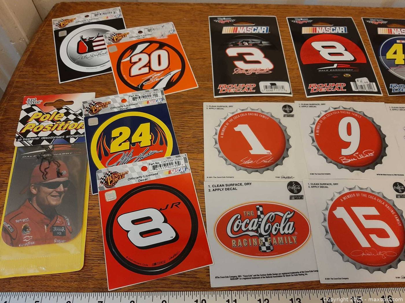 Coca-Cola Racing Family NASCAR decals | Maxsold