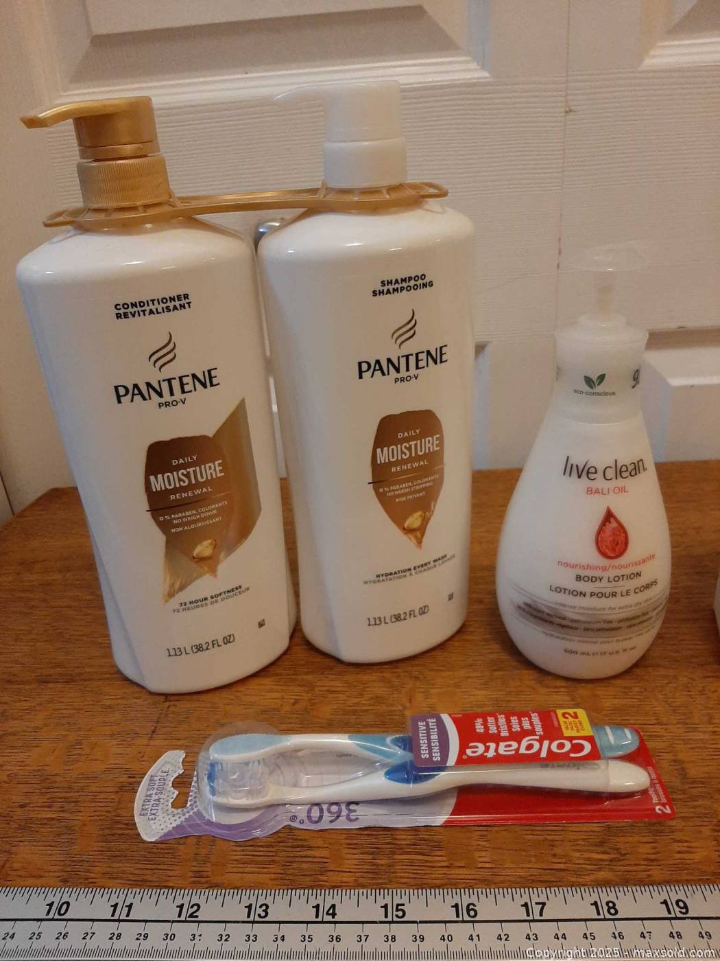 Pantene Daily Moisture Shampoo & Conditioner, Dove 16-Bar Soap, Live ...