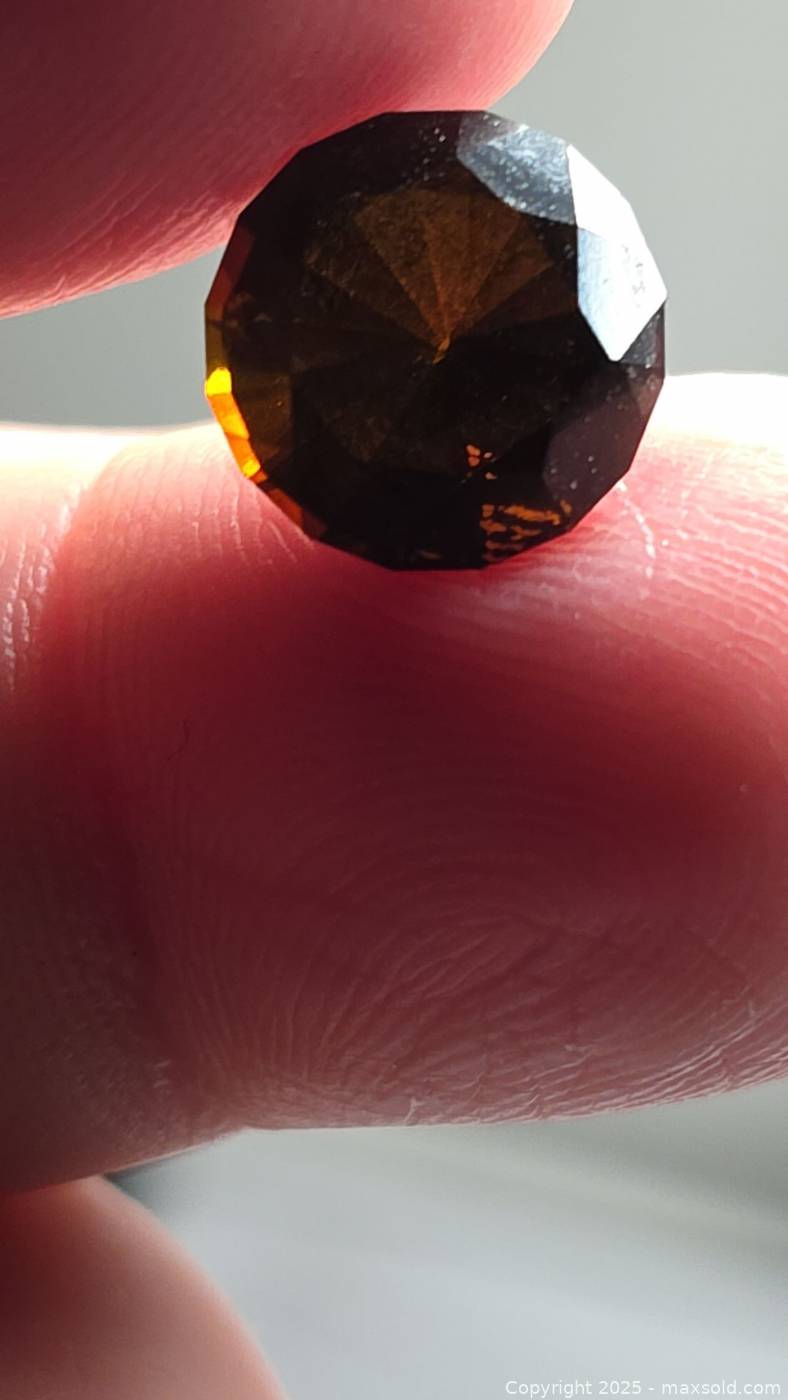 6.06ct Cognac Fancy Brilliant Tourmaline | Maxsold