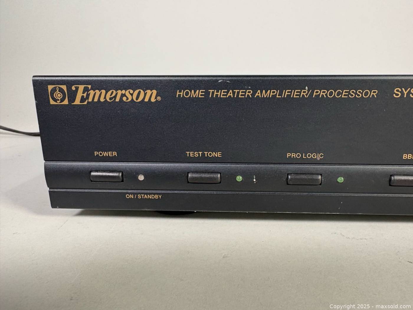 Emerson HT-100 home theater amplifier processor | Maxsold