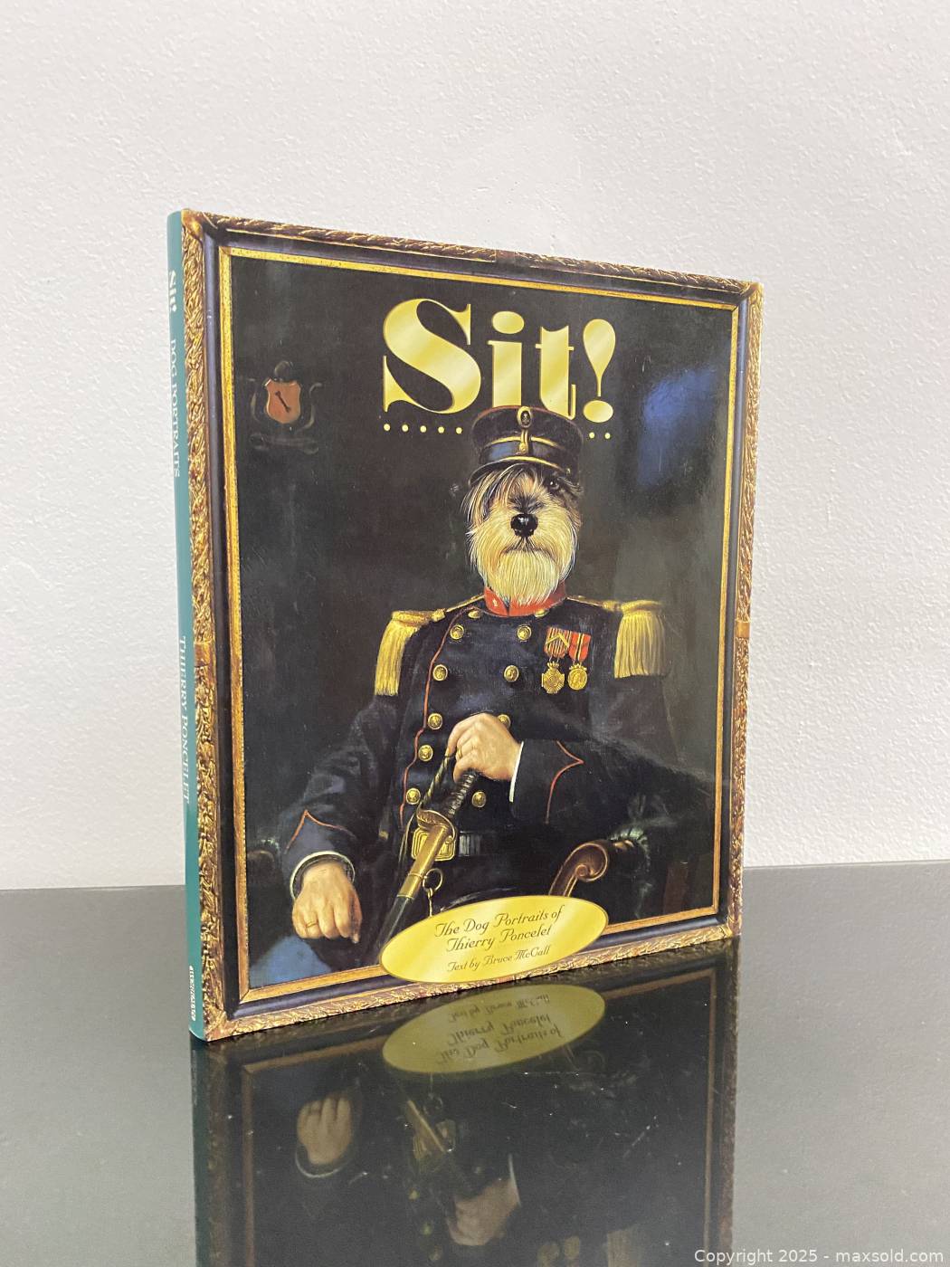 Vintage Book Sit!: The Dog Portraits of Thierry Poncelet Hardcover ...