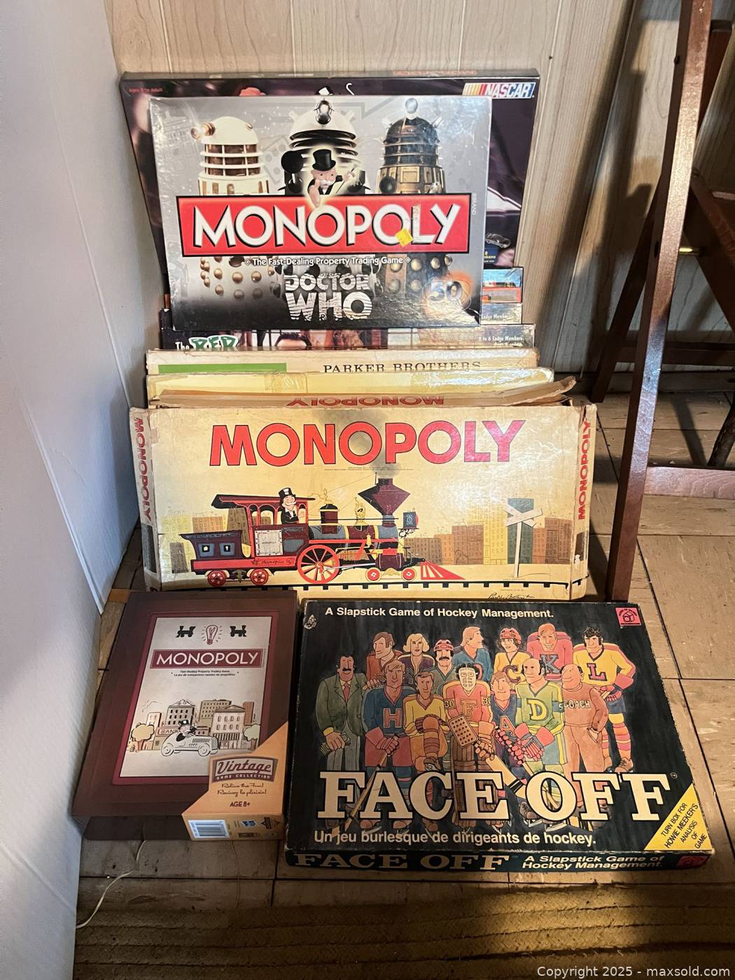Monopoly special editions, Face Off and Red Green board games | Maxsold