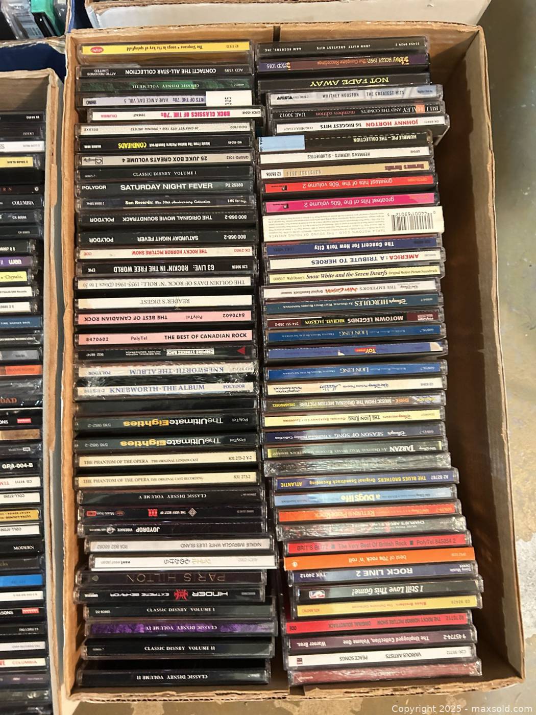 Music CDs - 5 Boxes | Maxsold