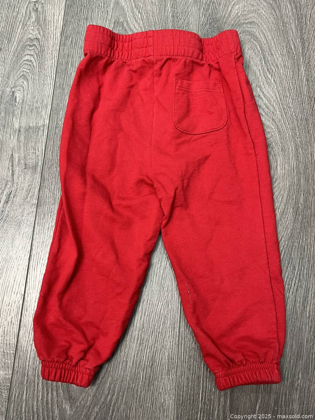 Children's Joe Fresh Baby Red Dog Pants 18-24m | Maxsold