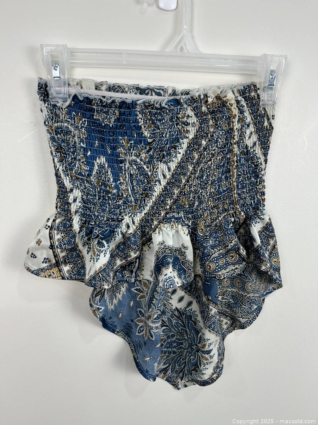 Women’s Shein flowy bandeau top size M | Maxsold