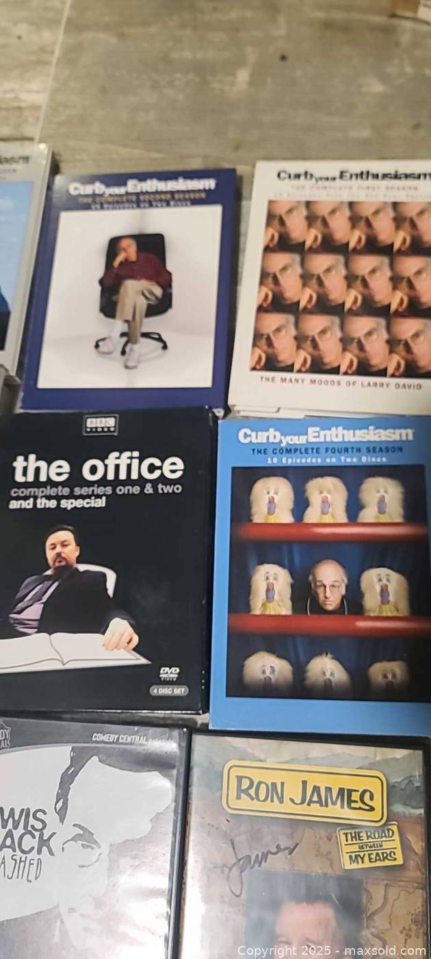 Comedy TV series and stand-up DVDs | Maxsold