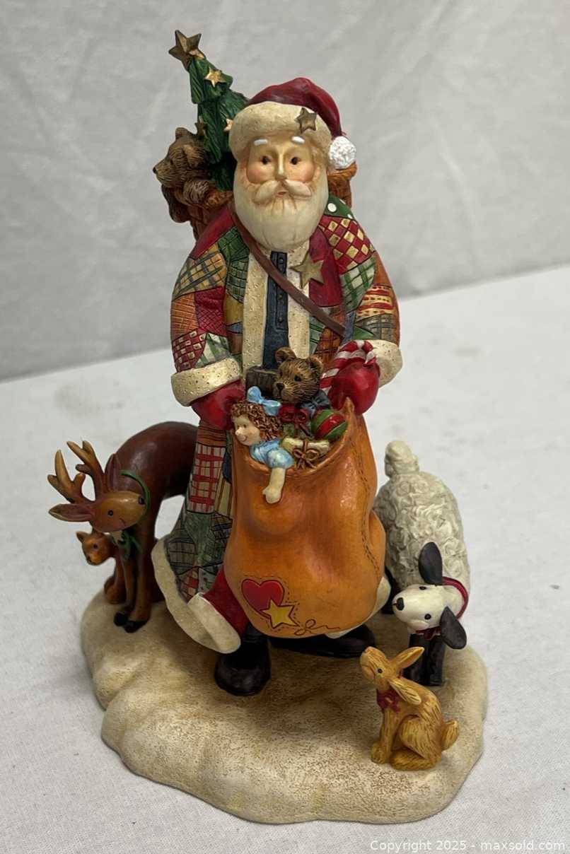 Ellen Stouffer Santa’s Generosity Figurine First Edition 1999 #7 With ...