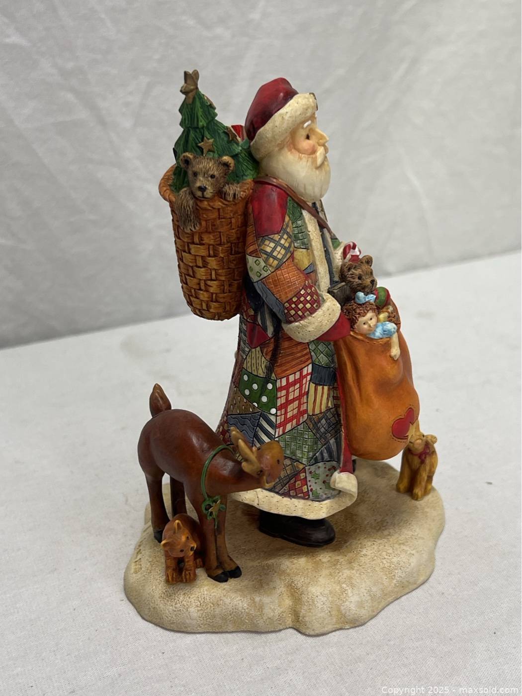 Ellen Stouffer Santa’s Generosity Figurine First Edition 1999 #7 With ...