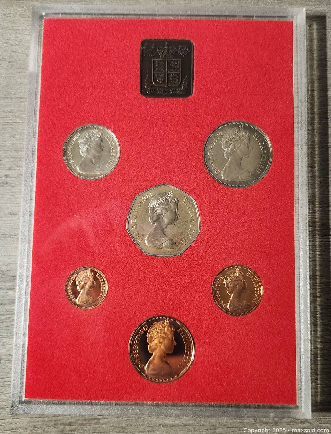 1981 Royal Mint UK proof coin set | Maxsold