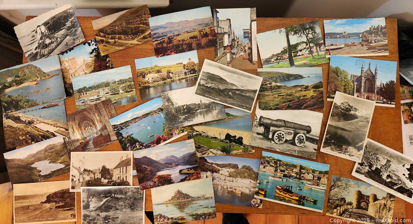 Vintage British and European Postcards 1950s-80s 184 pcs | Maxsold