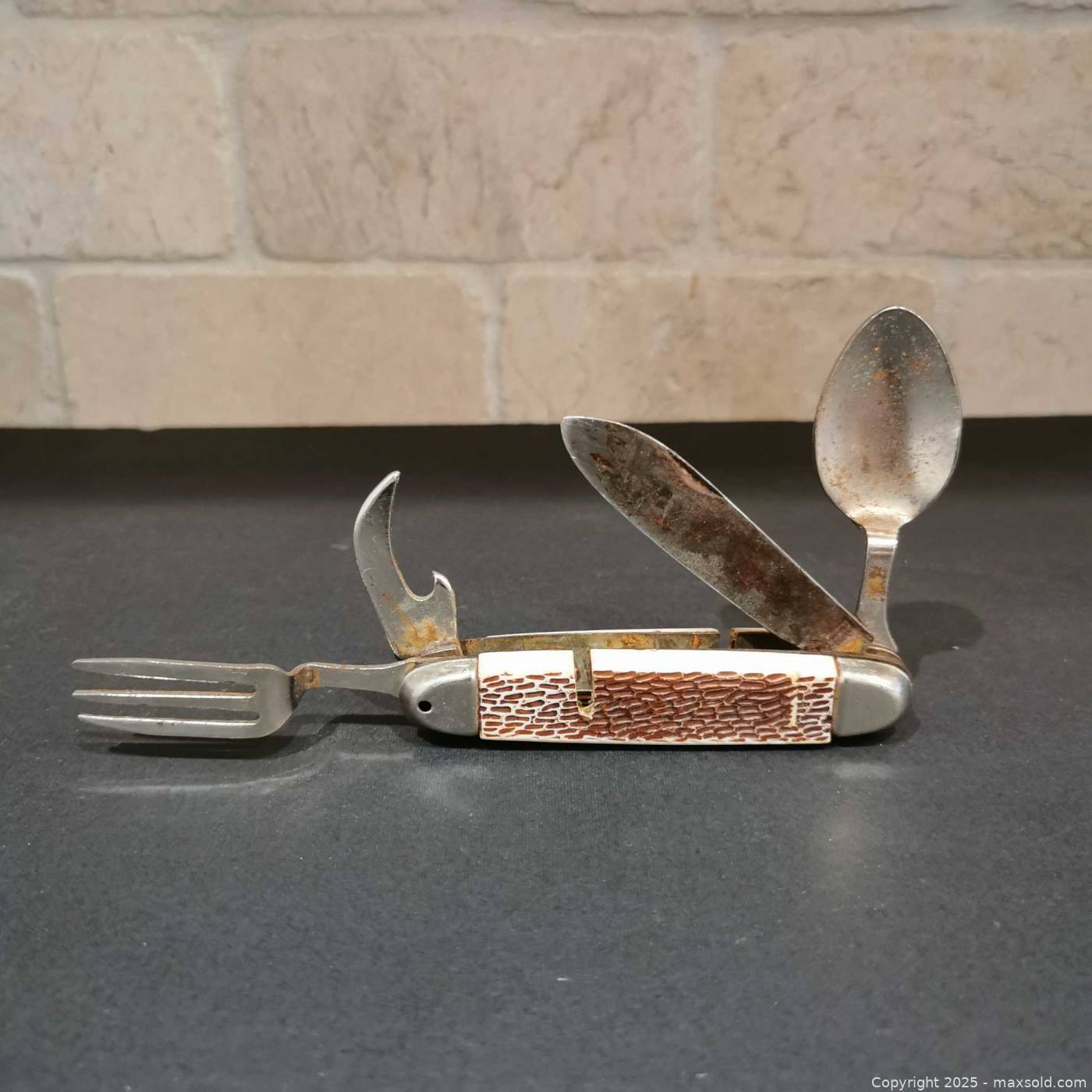 Hobo camping pocket utensil multi-tool | Maxsold