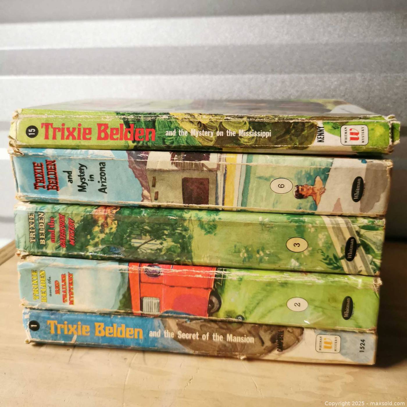 Five Trixie Belden vintage hardcover books | Maxsold