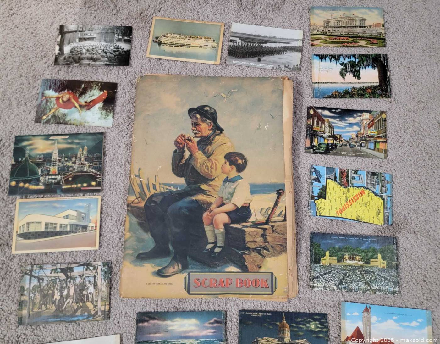 Vintage Travel Postcard Collection, 175 | Maxsold