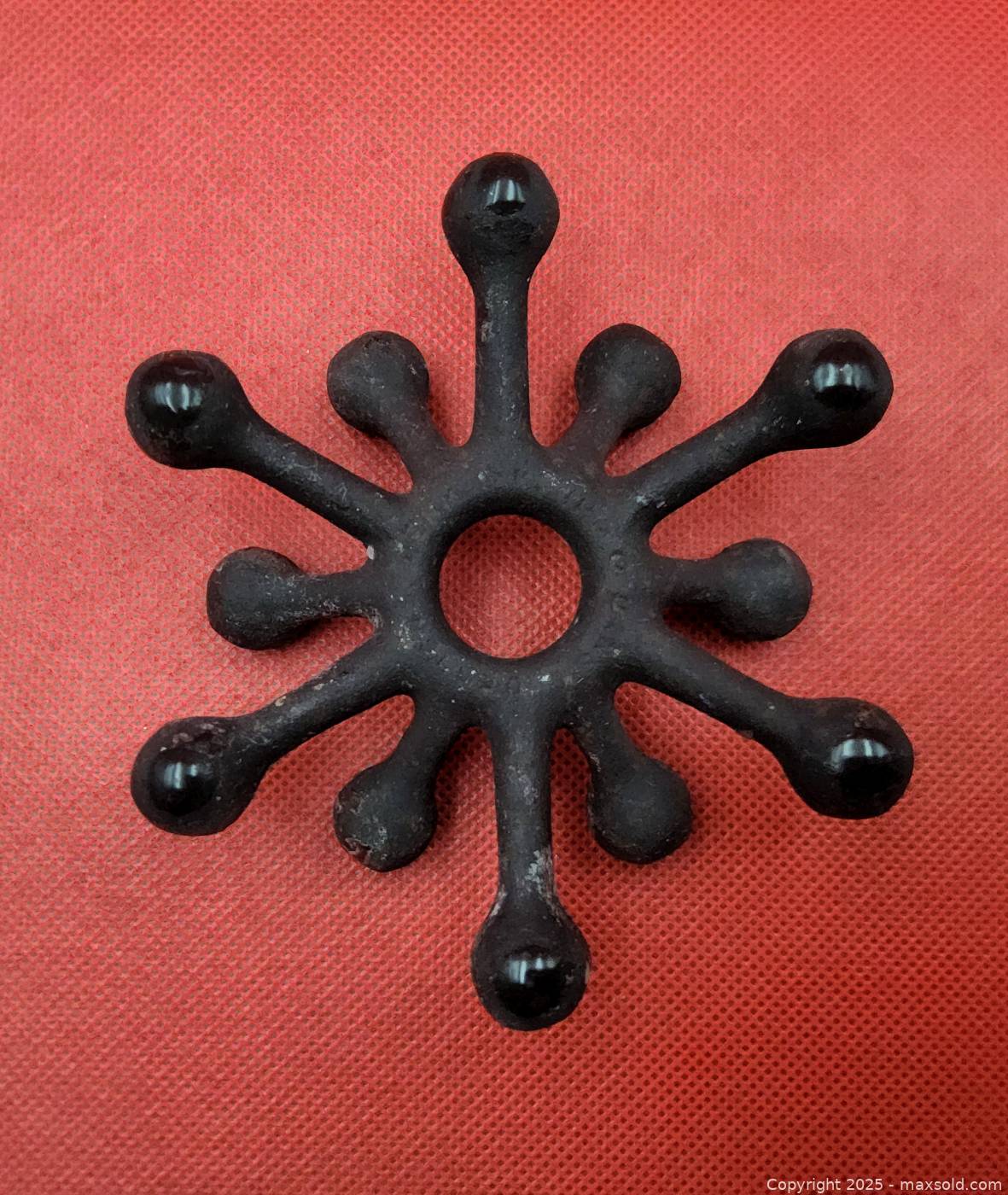Vintage Dansk cast iron spider candlestick | Maxsold