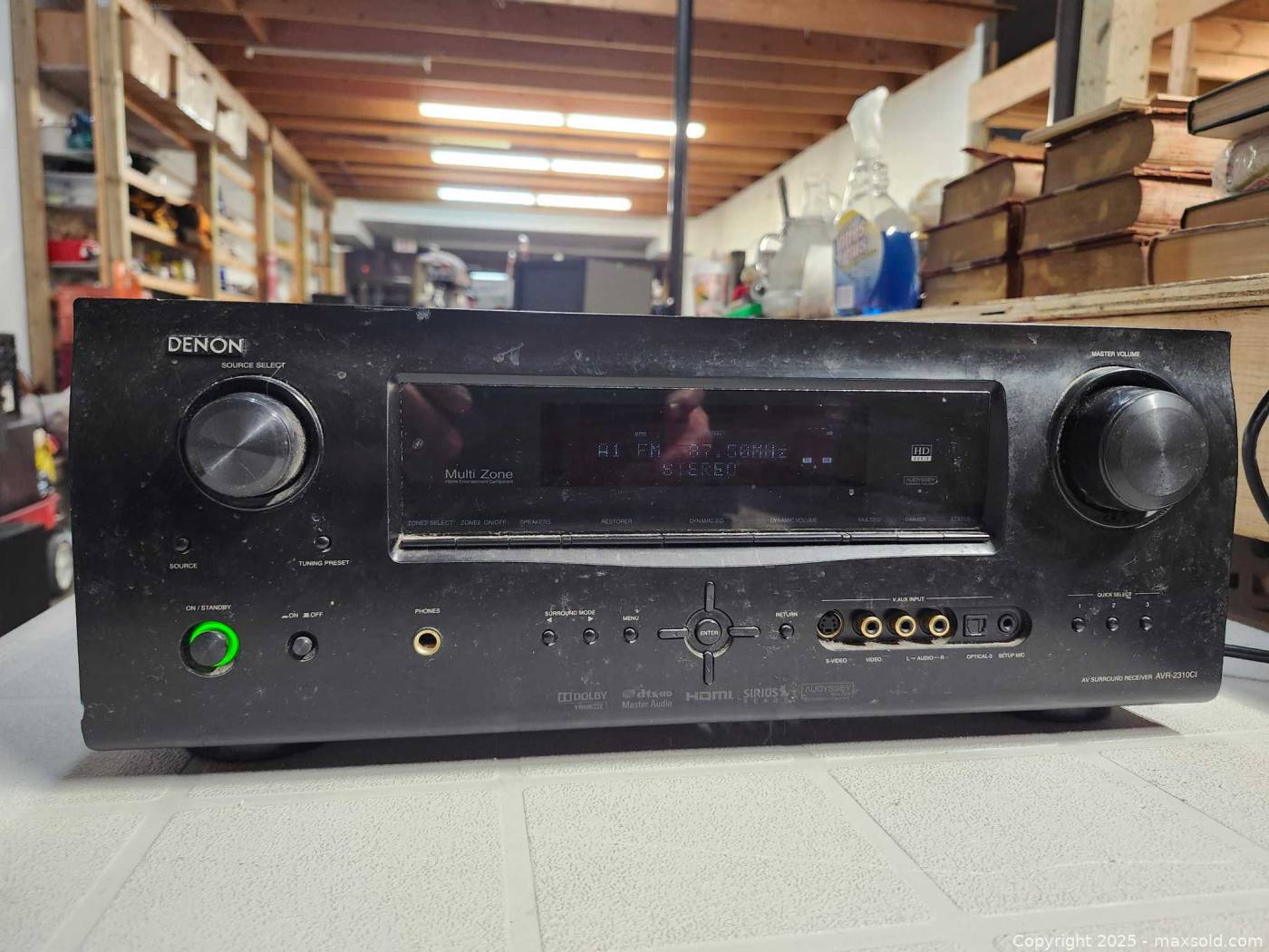 Denon AVR-2310CI AV Surround Sound Receiver | Maxsold