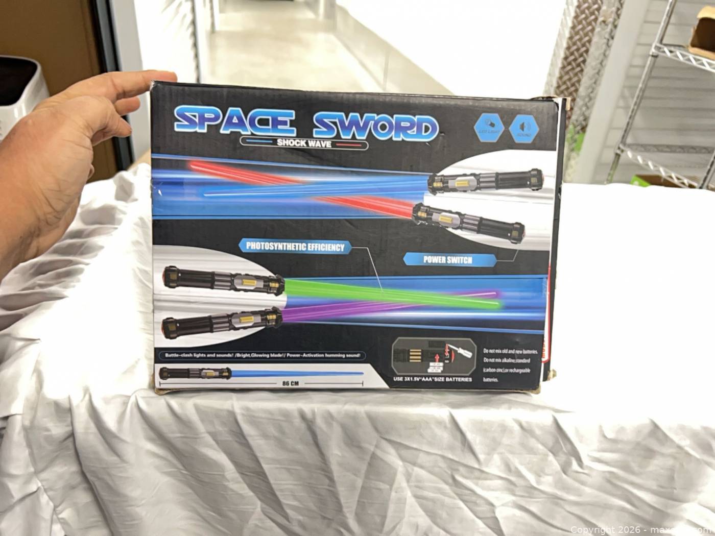 Bakatatoyz Light-Up Toy Sword New In Box | Maxsold