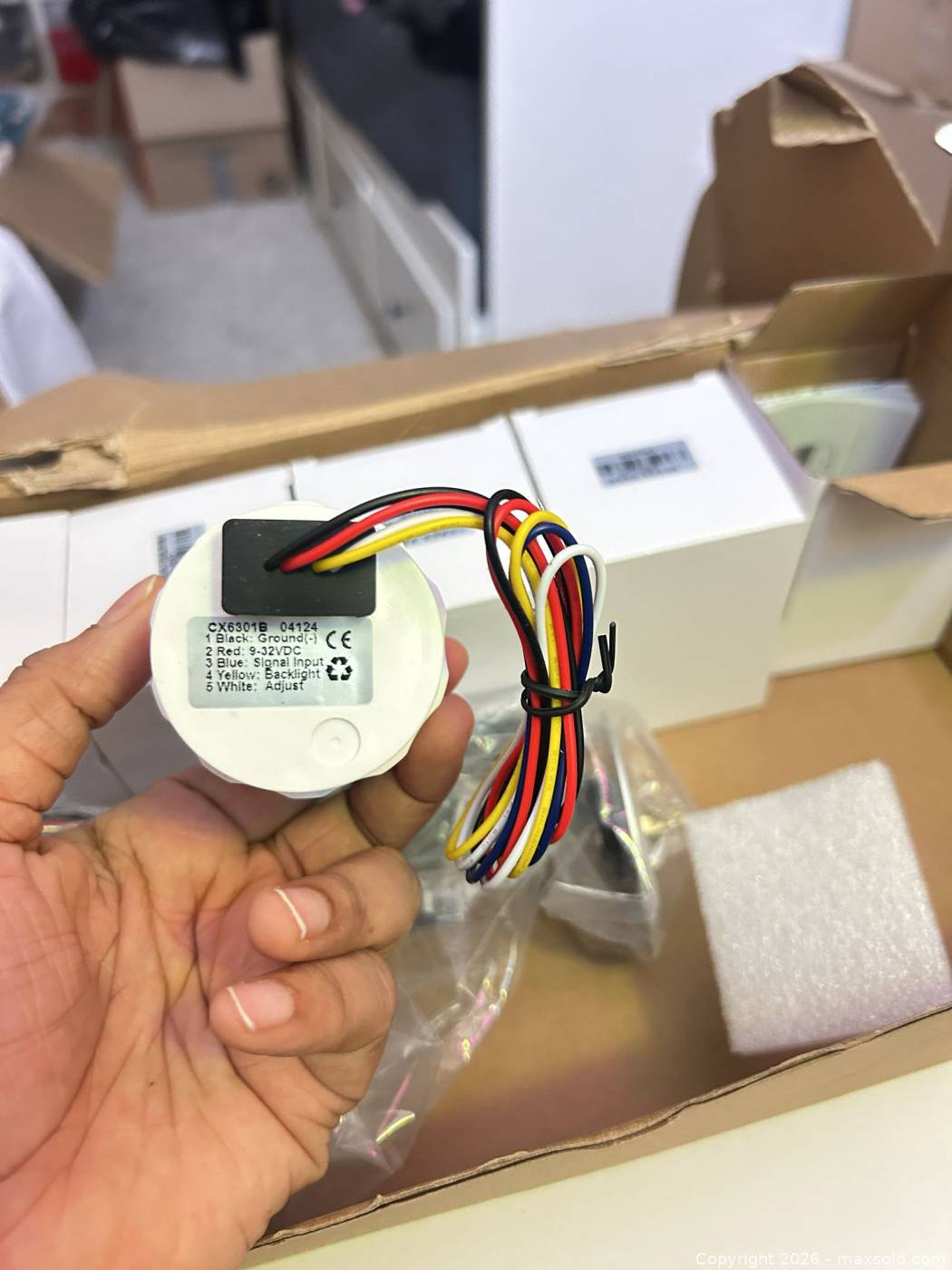 Digital gauge tachometer modules CX6301B qty5 | Maxsold