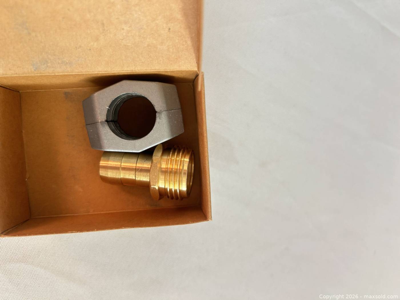 Hose barb adapter and split clamp saddle | Maxsold