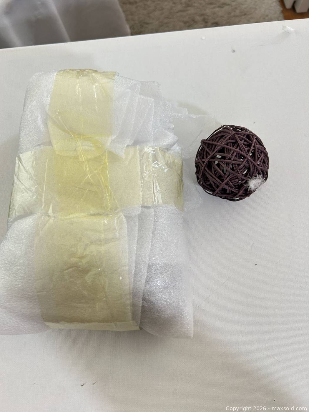 Six-item assorted lot, one foam-wrapped | Maxsold