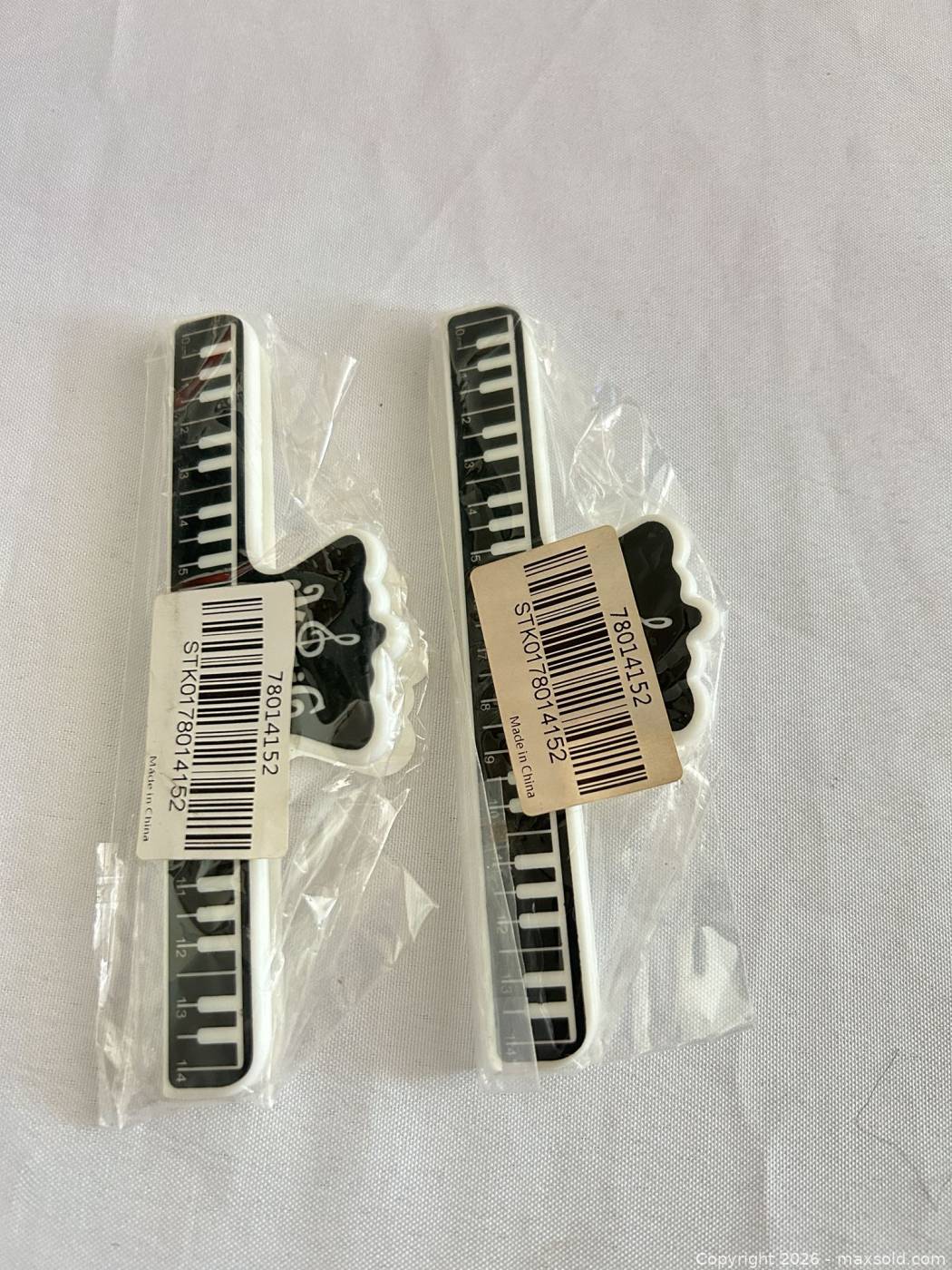 Piano Keyboard Hair Claw Clips, 2 | Maxsold