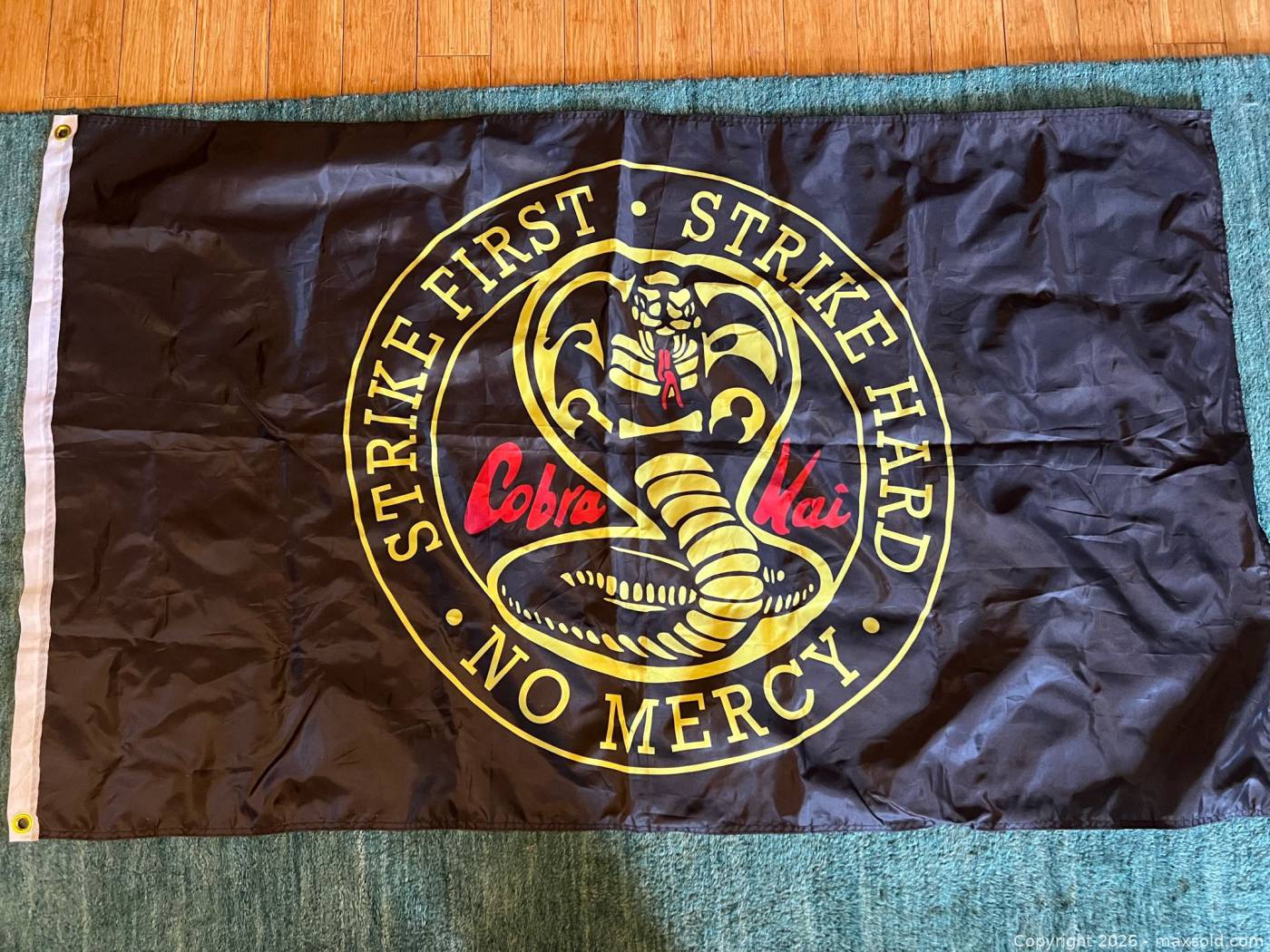 Cobra Kai 5x3 ft double-sided flag | Maxsold