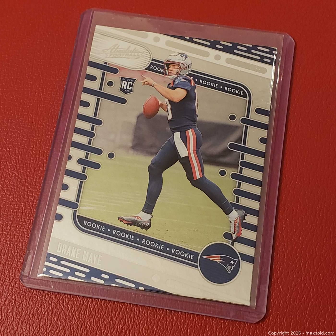 2024 Panini Absolute Football Drake Maye Rookie Card #103 | Maxsold