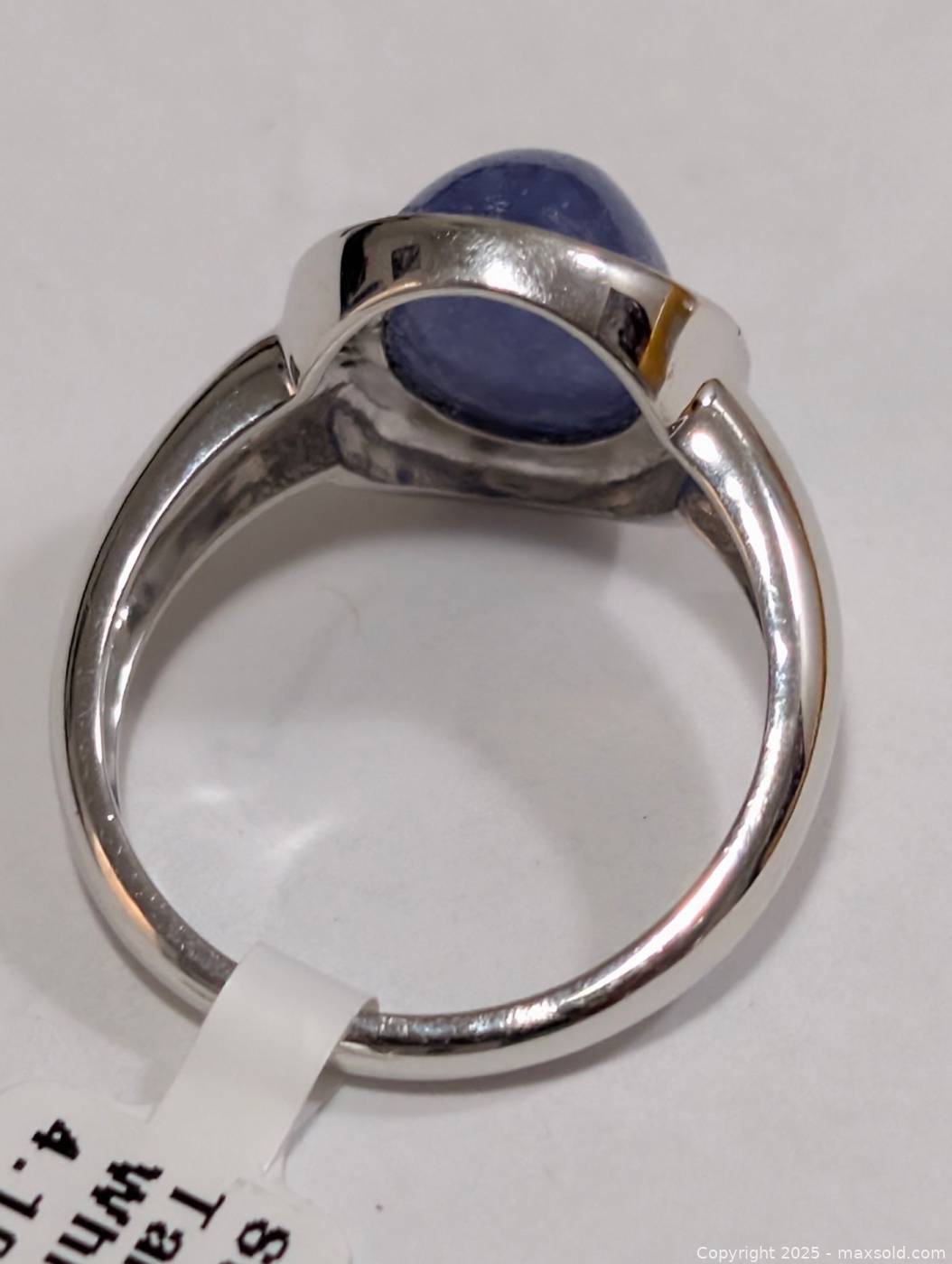 Silver Tanzanite and Topaz Ring Size 7 | Maxsold