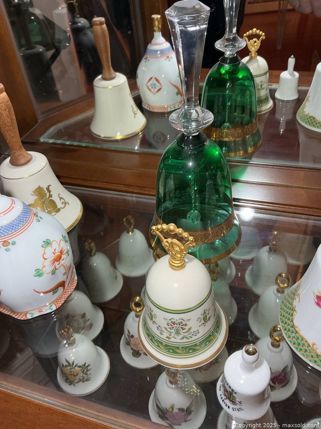 Porcelain And Glass Decorative Bell Collection | Maxsold