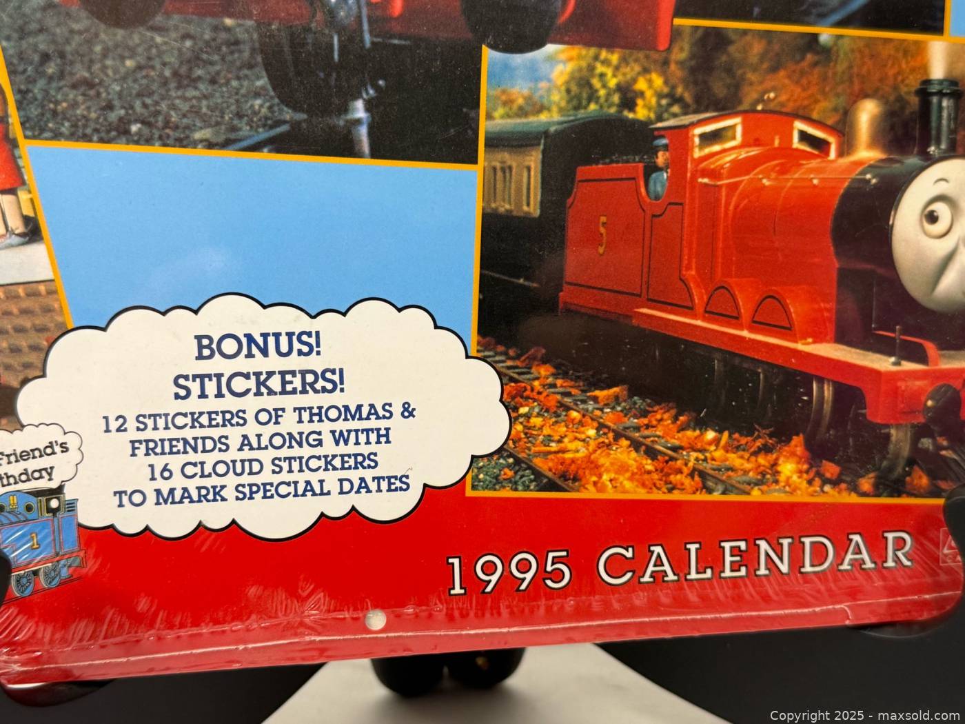 1995 Thomas the Tank Engine & Friends sealed calendar with bonus ...