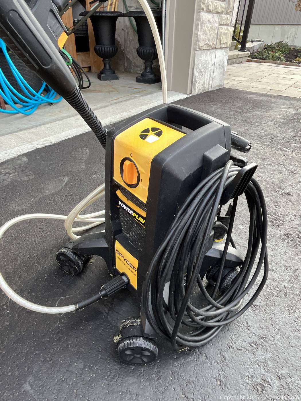 Campbell Hausfeld Air Compressor and Powerplay Electric Pressure Washer ...
