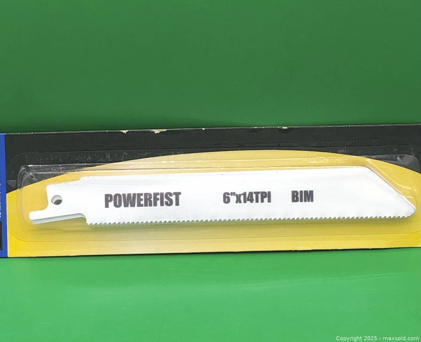 Power Fist 6" 14 TPI Reciprocating Saw Blades, 5-Pack | Maxsold