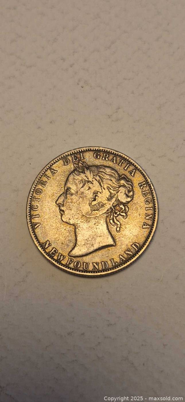 1900 Newfoundland 50 Cents Silver Coin | Maxsold