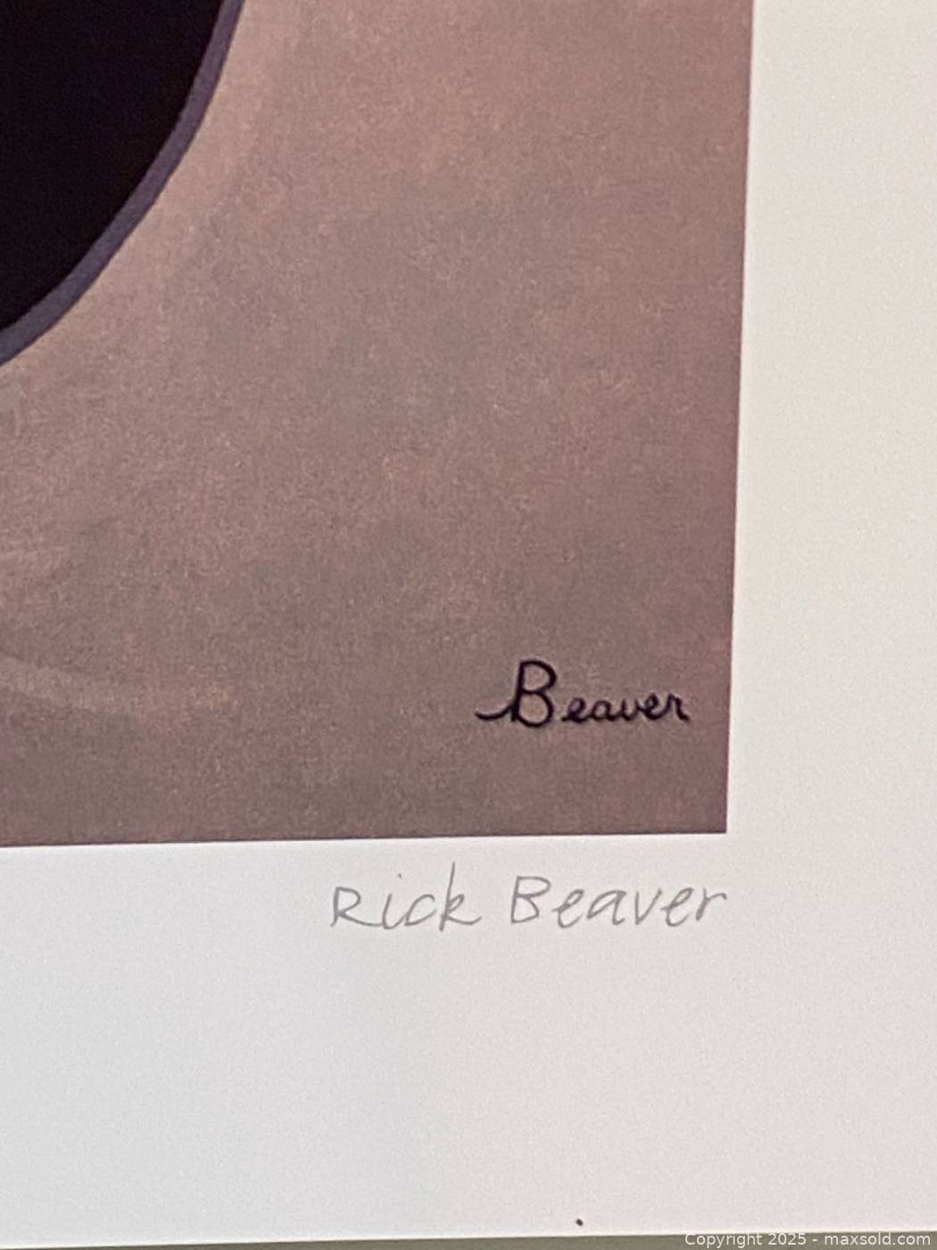 Rick Beaver "Harmony" art print 7x9 | Maxsold