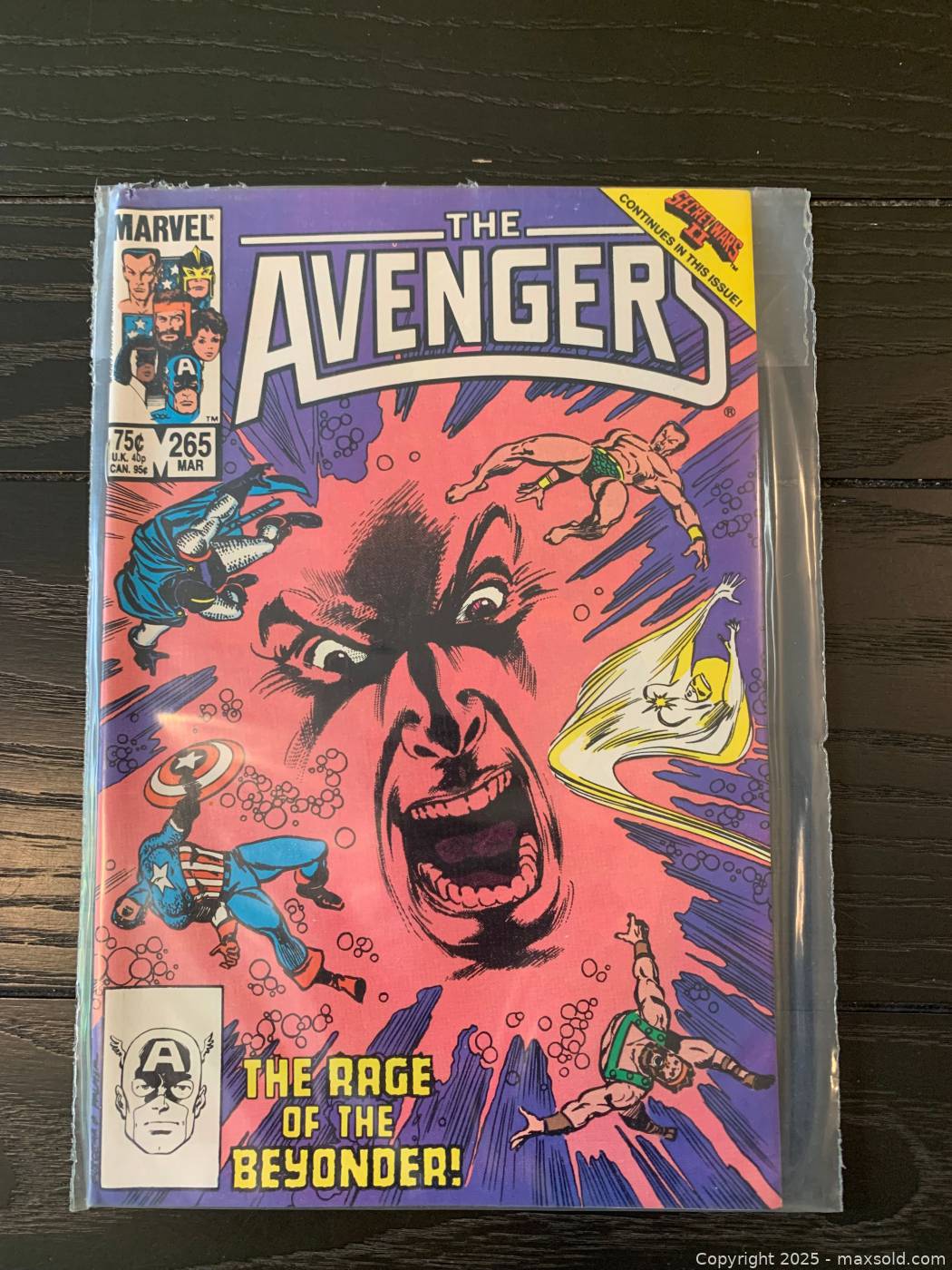Marvel The Avengers comic issues 264-268 | Maxsold