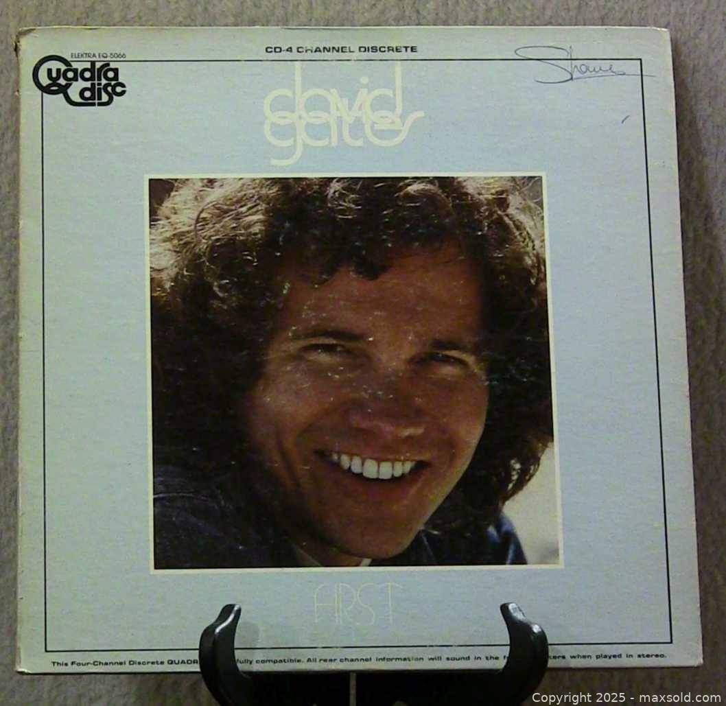 David Gates First QuadraDisc 4-channel LP | Maxsold