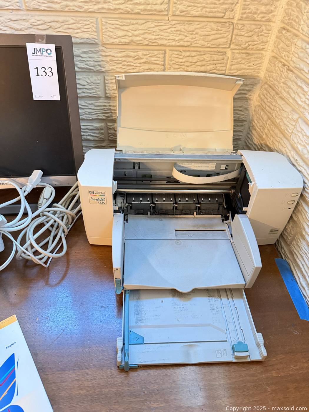 Sony 19-Inch LCD Monitor HP Deskjet 722C Printer And Speakers | Maxsold