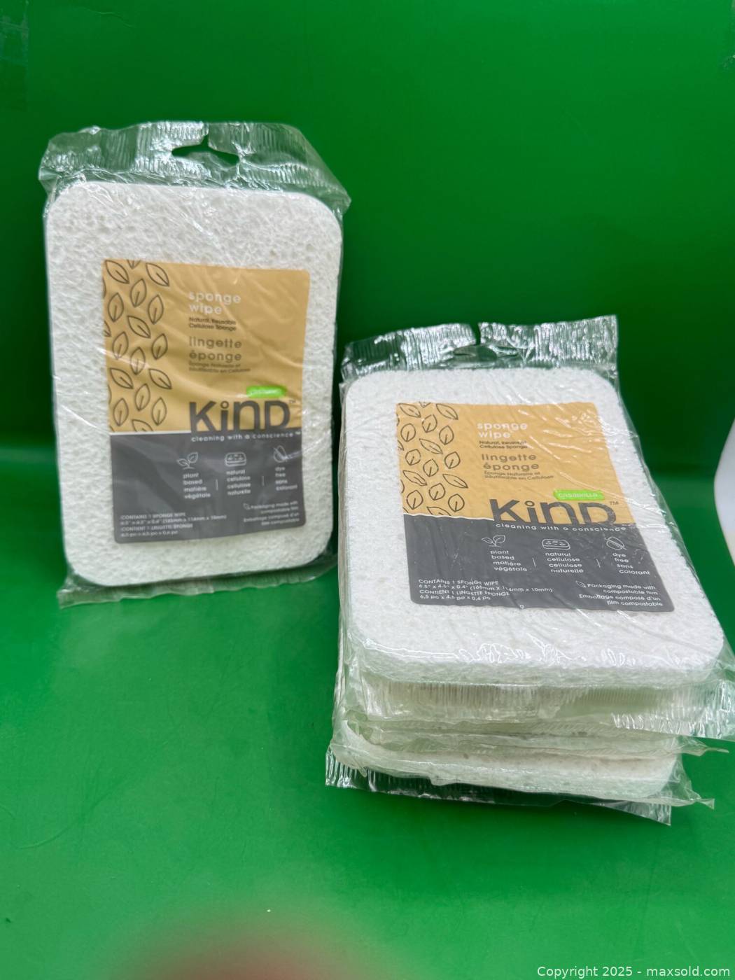 6 Casabella Kind natural cellulose sponge wipes | Maxsold