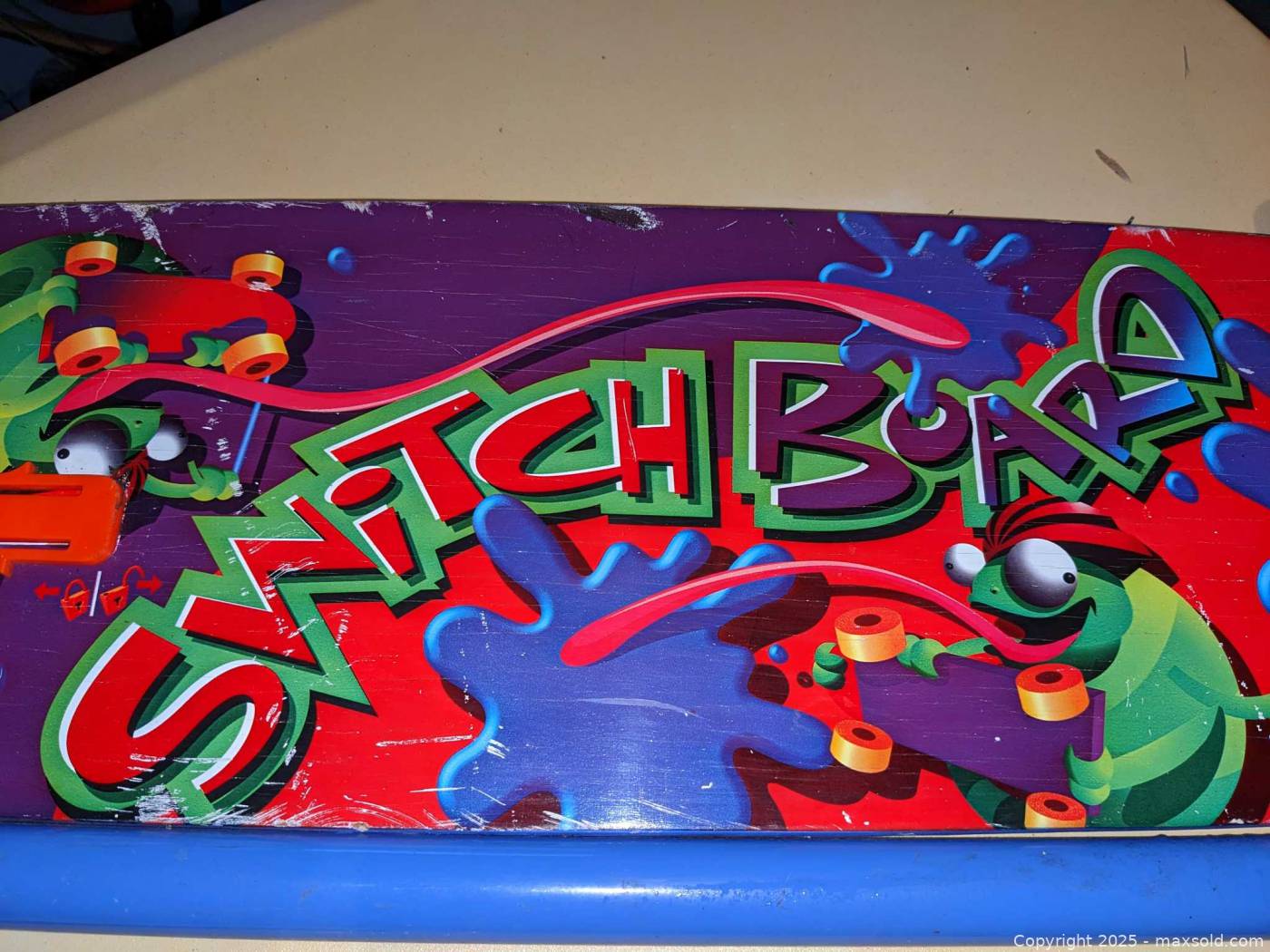 Purple And Black SwitchBoard Skateboard | Maxsold