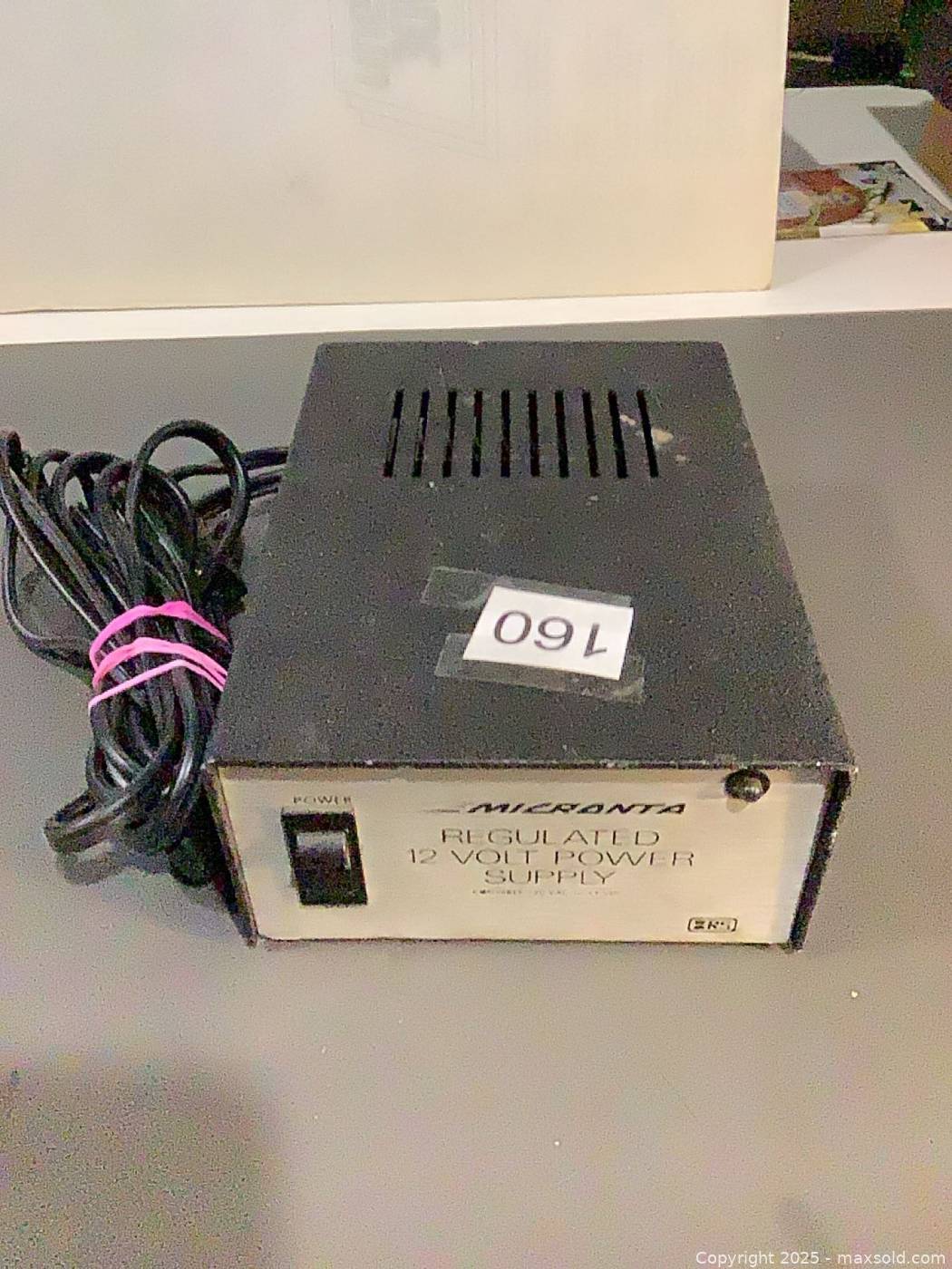 Micronta 12V Regulated Bench Power Supply | Maxsold
